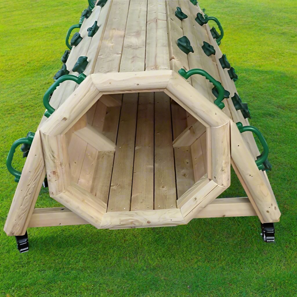 Wooden Crawling & Climbing Tunnel - Full Size | Educational Equipment ...