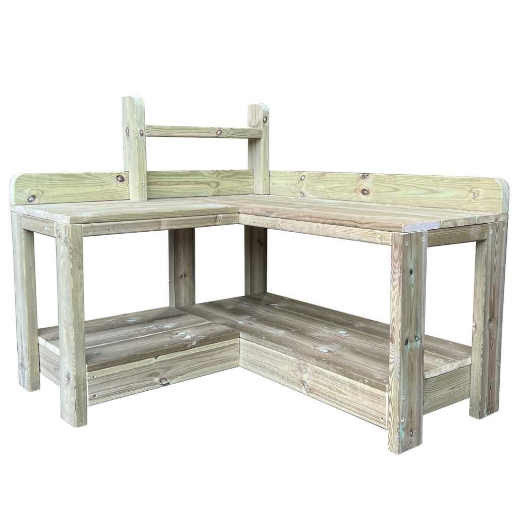 Wooden Creativity Corner Workbench | Educational Equipment Supplies