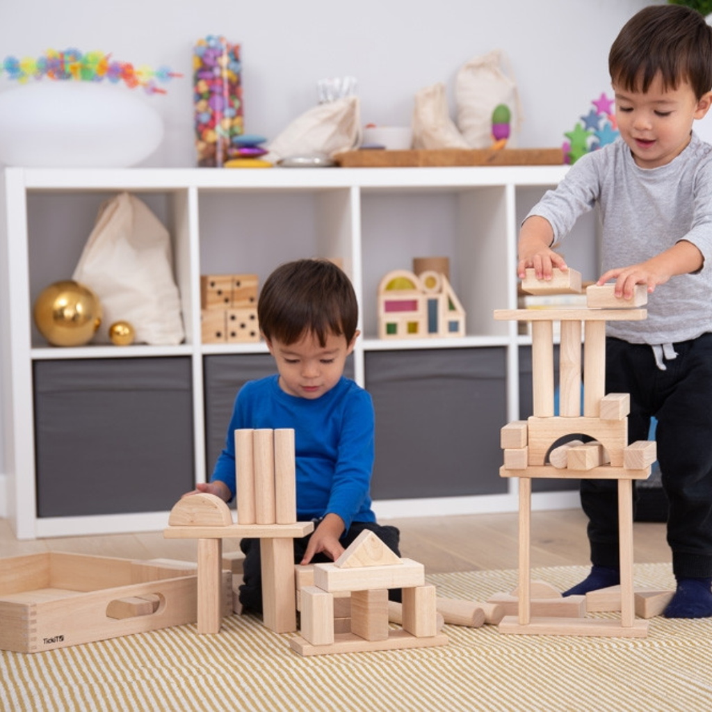 Wooden Jumbo Block Set - Pk54 | Wooden Construction | www.ee-supplies ...