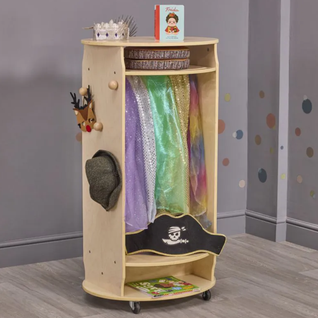 Wooden Rotating Dressing Up Unit | Educational Equipment Supplies
