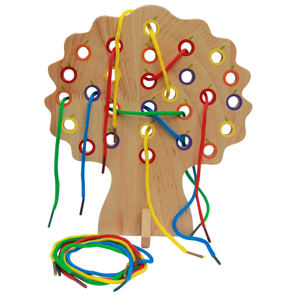 Wooden Threading Tree | Educational Equipment Supplies
