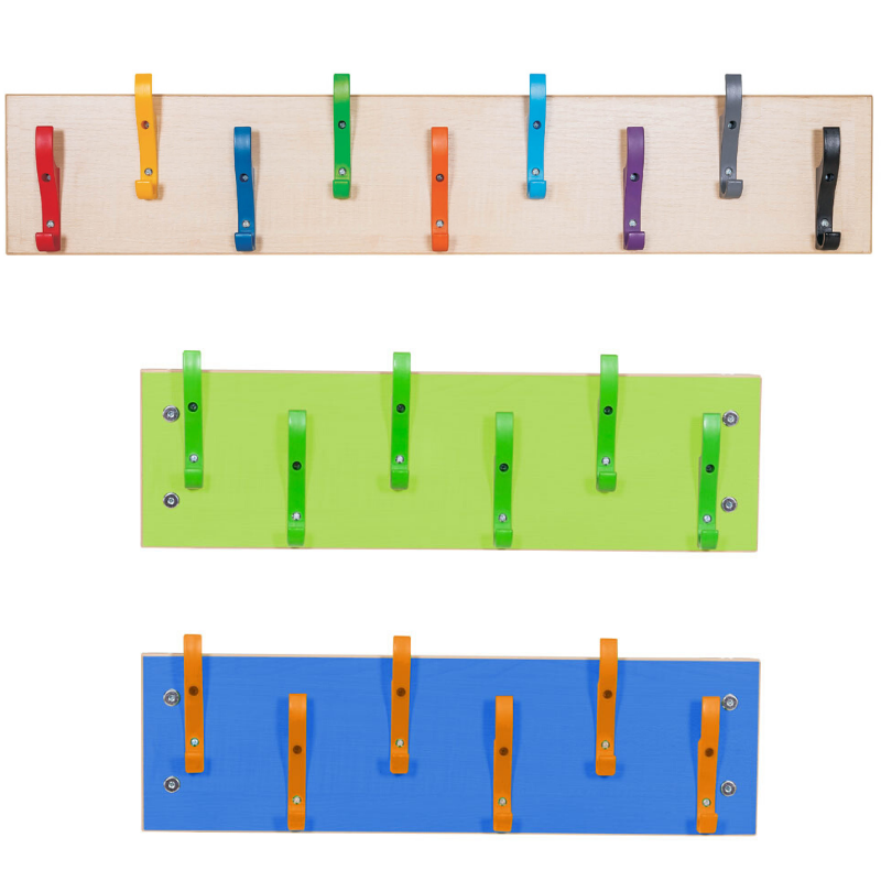 Kubbyclass Cloakroom Coat Hook / Peg Board | Educational Equipment Supplies