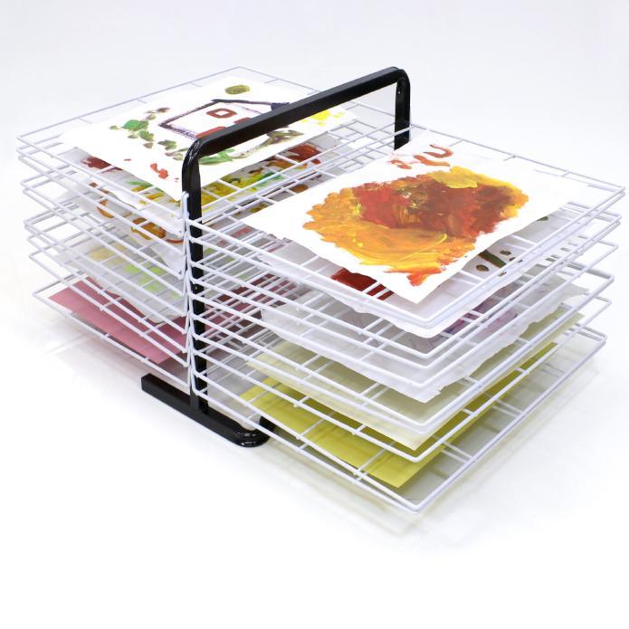 20 Shelf Table Top Painting Drying Rack | Educational Equipment Supplies