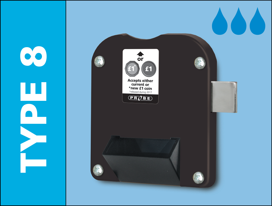 WATERPROOF COIN RETURN– Educational Equipment Supplies