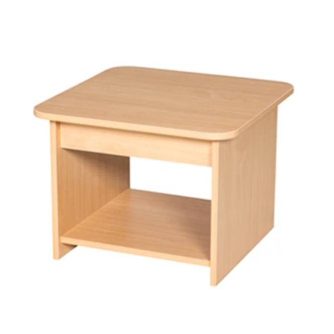 Premium Staffroom Coffee Table With Shelf - 600mm | Educational ...