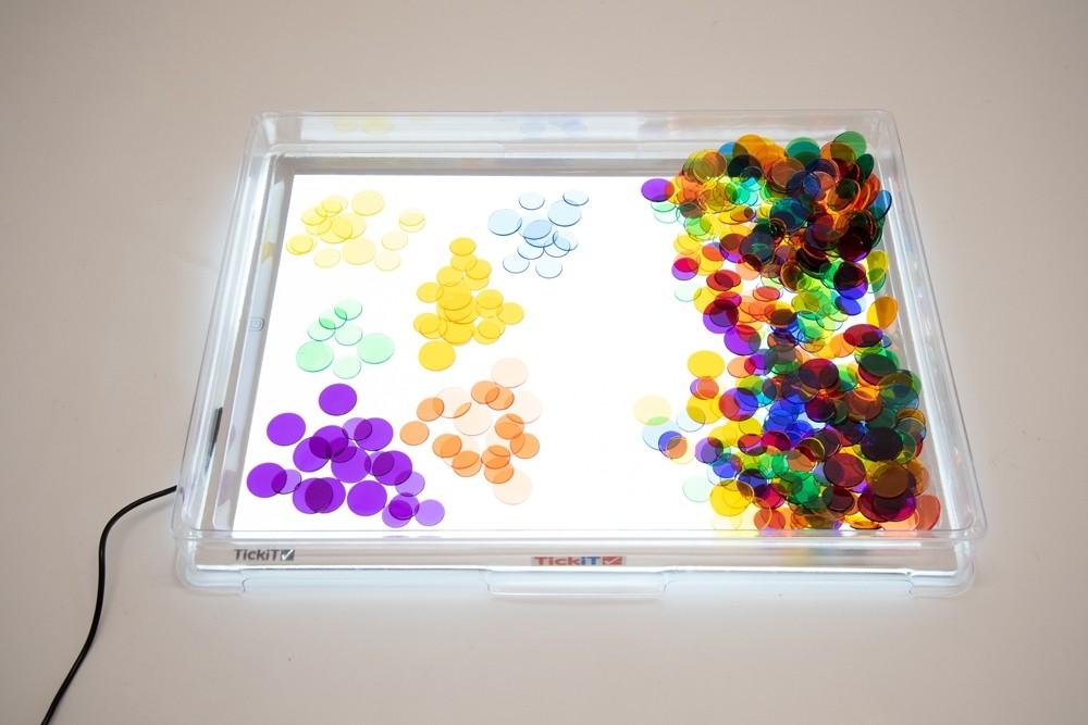 A2 Sensory Light Panel + Light Panel Cover | Educational Equipment Supplies