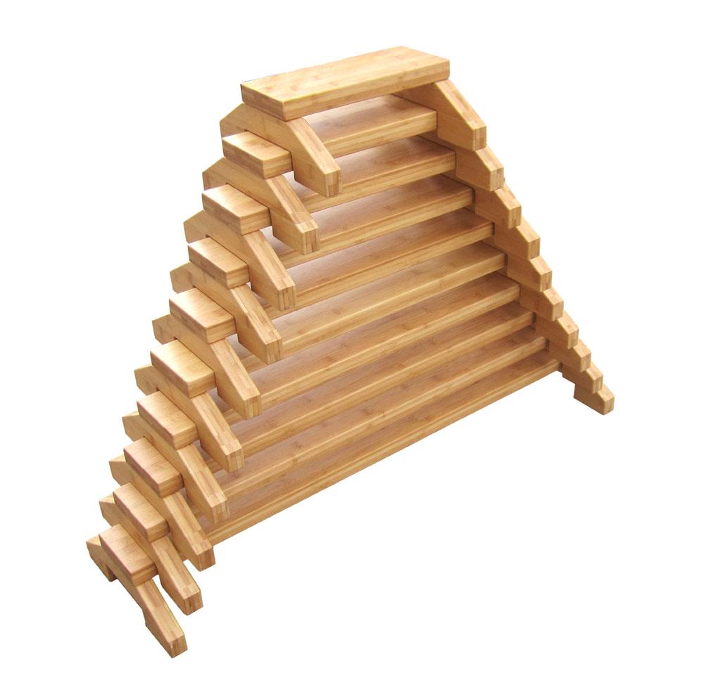 Childrens Nursery Bamboo Balance Path | Educational Equipment Supplies