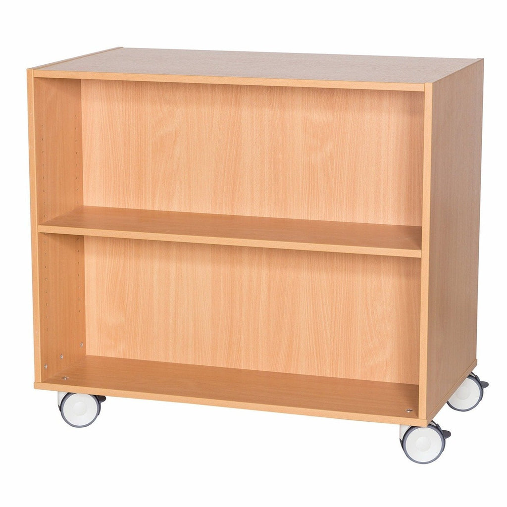 Britannia Double Sided Mobile Library Bookcase H900 x W1000mm ...