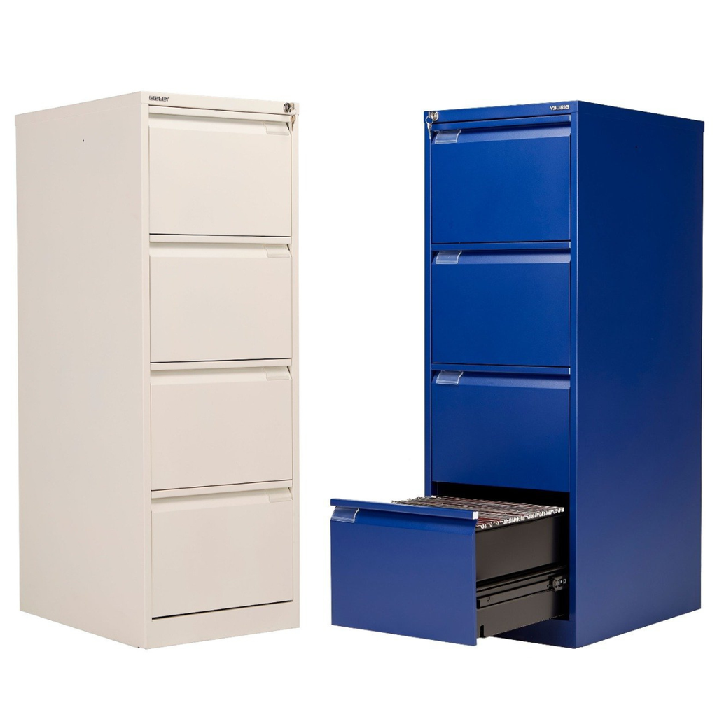 Bisley Classic Filing Cabinet - 4 Drawer | Educational Equipment Supplies