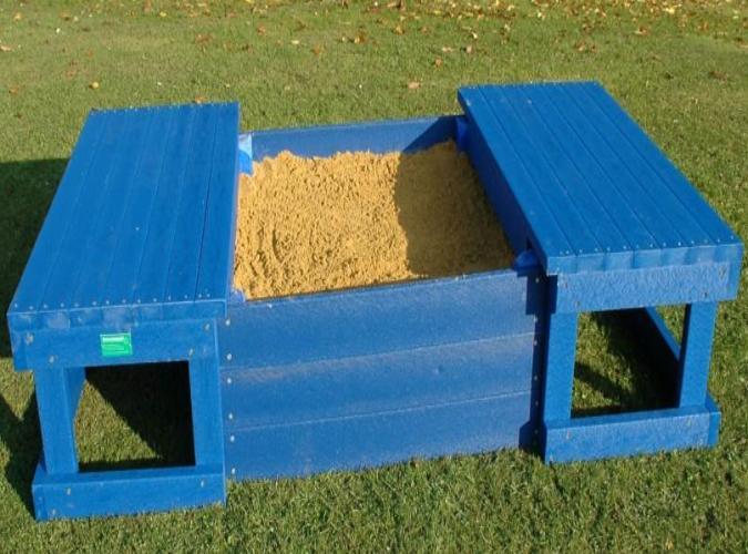 Composite Outdoor Covered Sandpit | Educational Equipment Supplies
