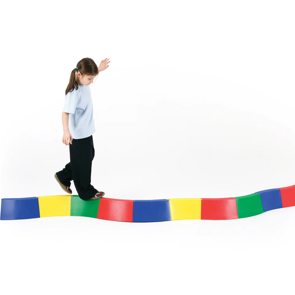 Childrens Raised Curved Balance Path | Educational Equipment Supplies