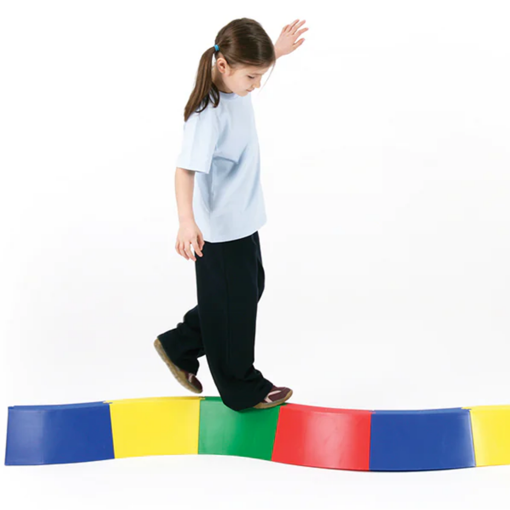 Childrens Raised Curved Balance Path | Educational Equipment Supplies