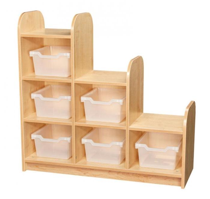 KubbyClass® 3 Tier Stepped Storage Cube - Left Hand | www.ee-supplies ...