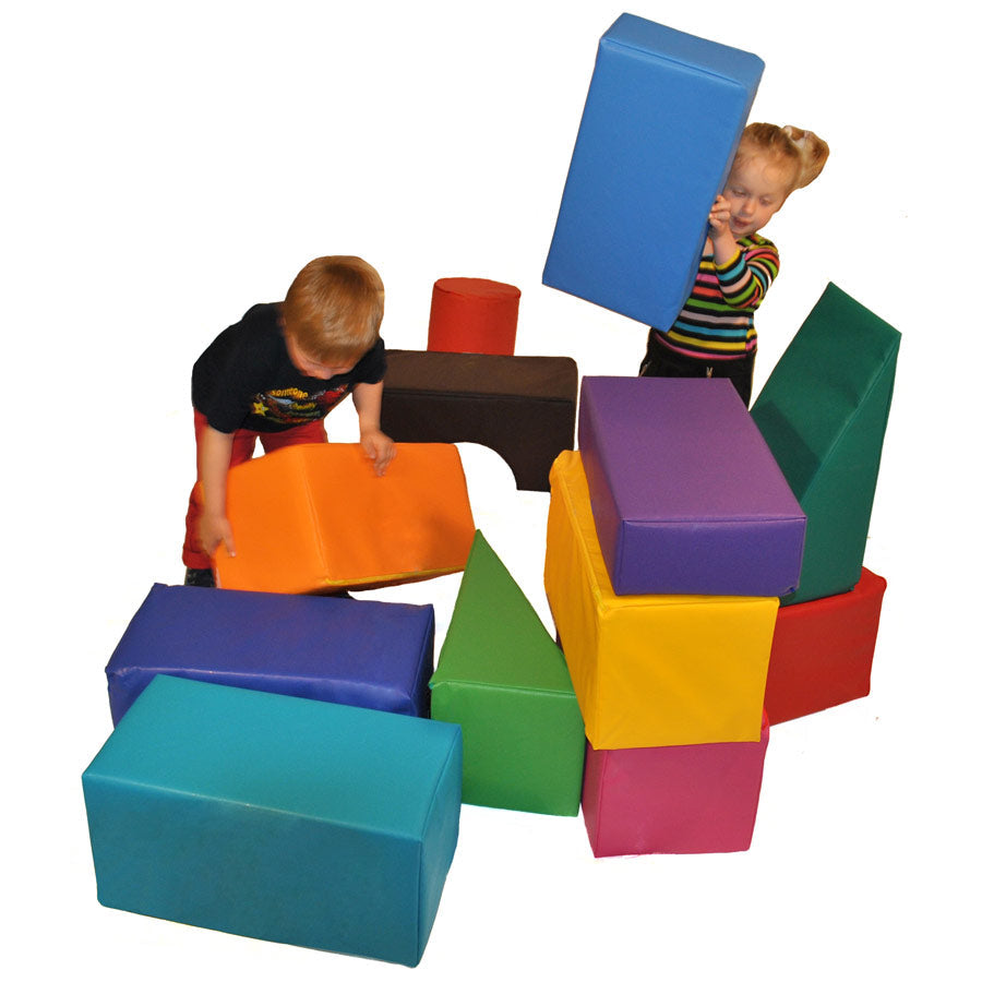 Soft Block Construction Standard Set x 13 Pcs | Educational Equipment ...
