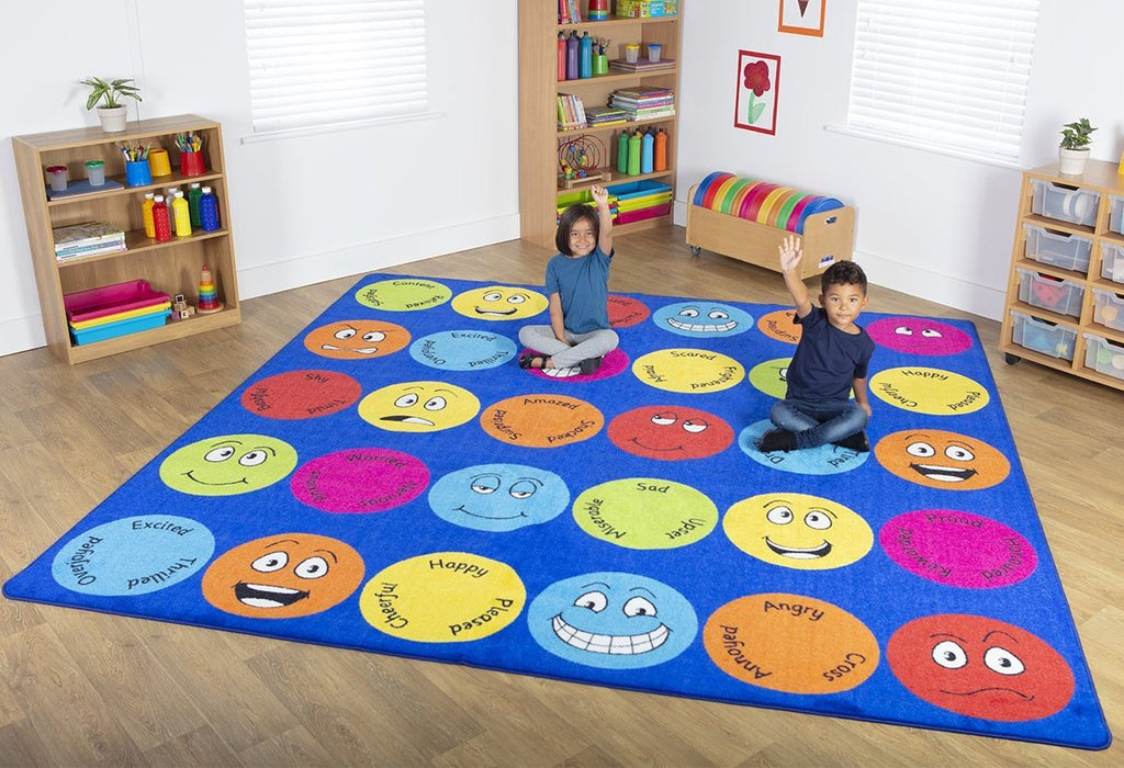 Emotions™ Interactive Square Carpet Heavy Duty Tuf-Pile™ 3x3m ...