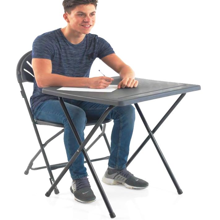 Titan Exam Desks - Polypropylene Top | Educational Equipment Supplies