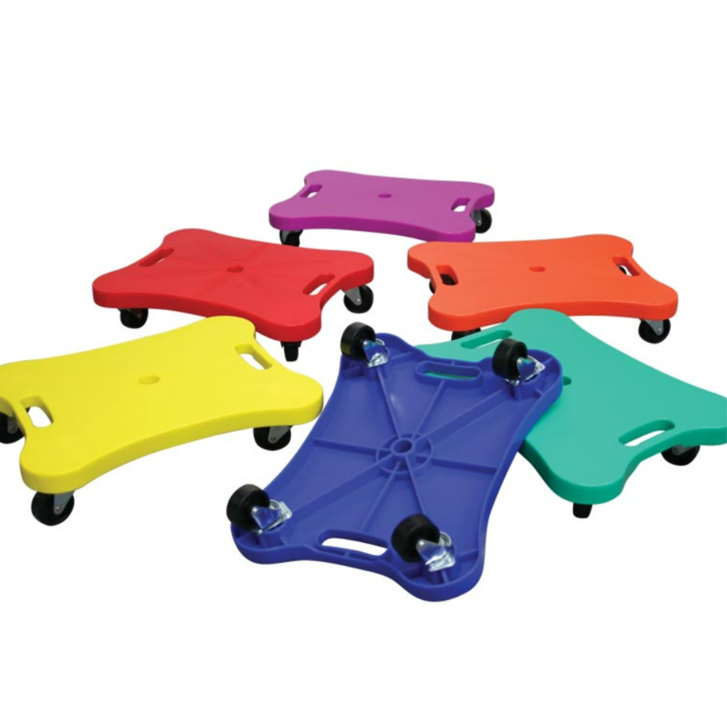 Butterfly Floor Scooter Boards x 6 | Educational Equipment Supplies