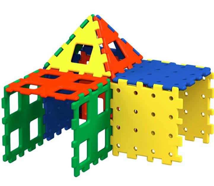 XL Polydron Giant Set - 12 Pieces | Educational Equipment Supplies
