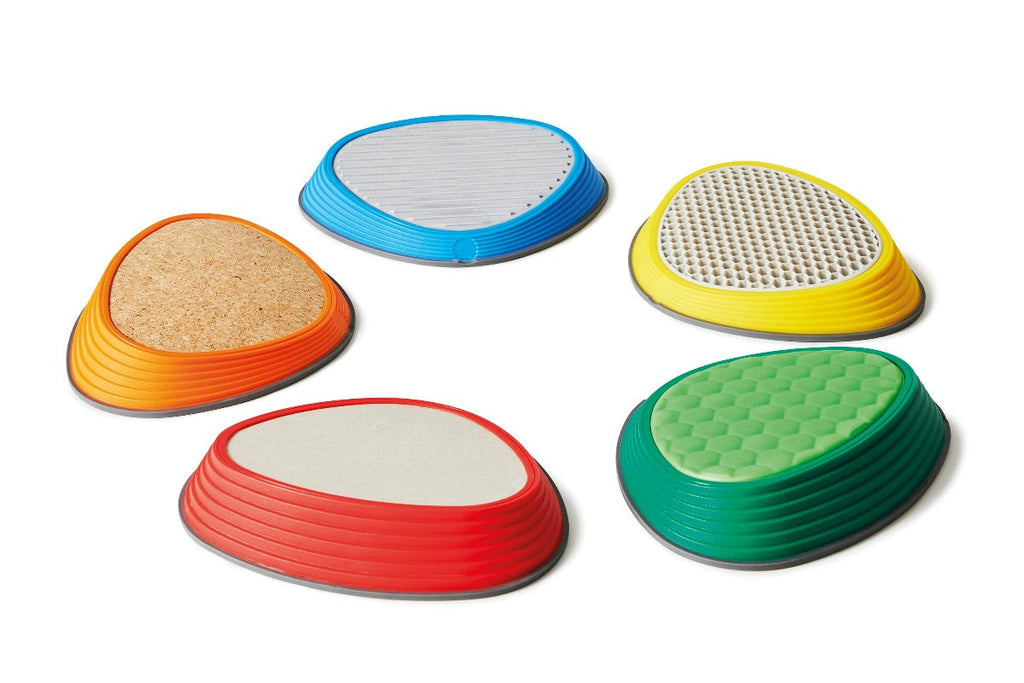 Gonge Tactile River Stones - Pk 5 | Educational Equipment Supplies