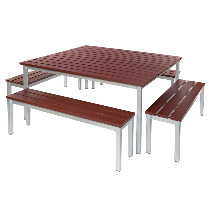 Gopak Enviro Outdoor Table Set 1250 x1250mm | Gopak Outdoor | www.ee ...
