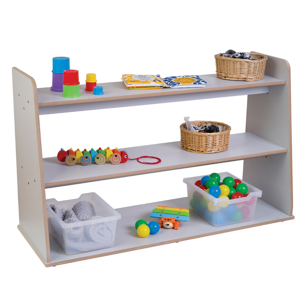 TW Nursery Open Free Standing Wooden Shelf Unit | Educational Equipment ...
