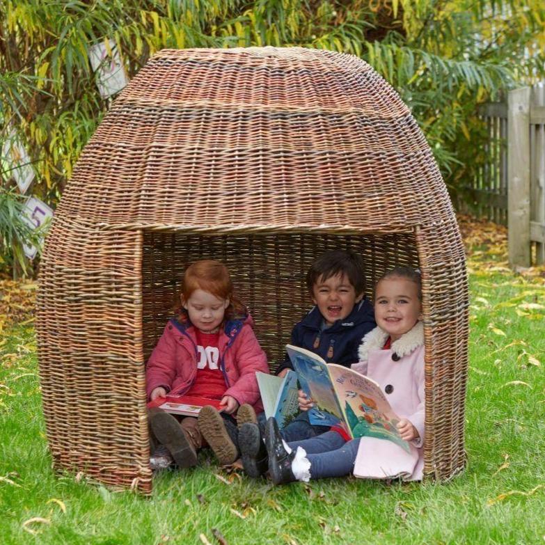 Group Readers Pod Outdoor Wicker | Educational Equipment Supplies