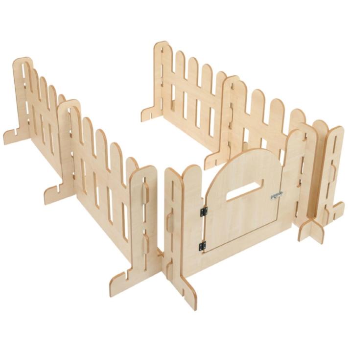 Indoor Double Fence Panel and Gate Set | Educational Equipment Supplies