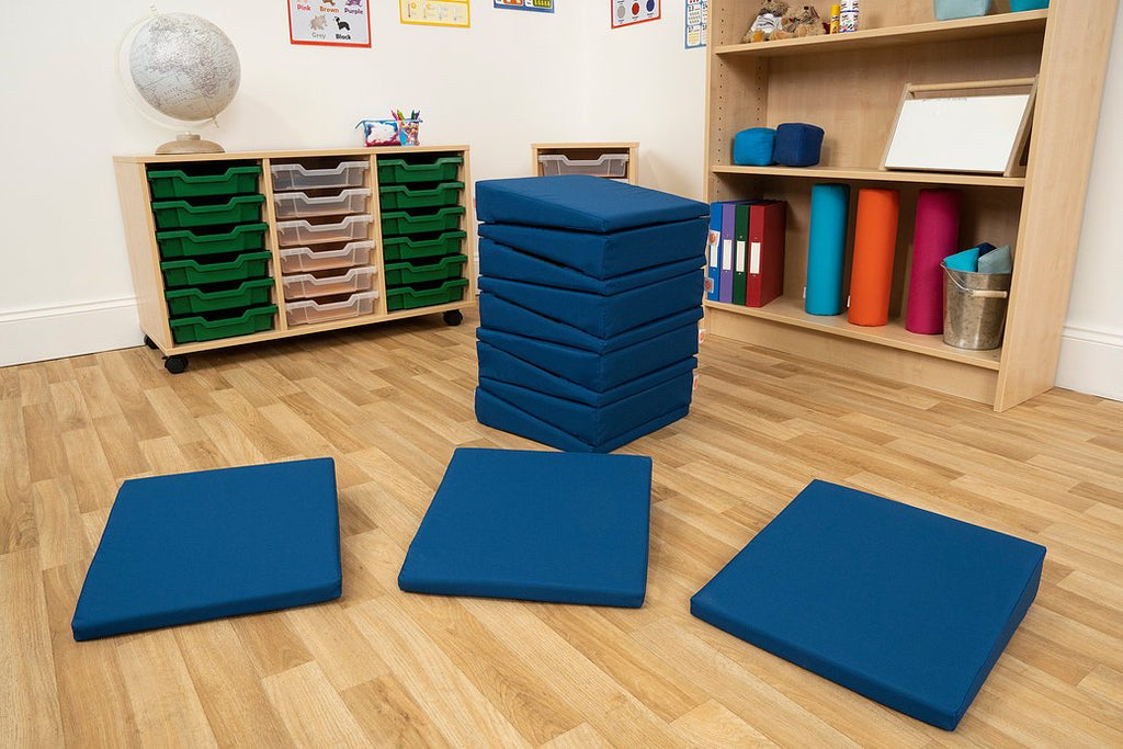 Jolly Back Mini Wedge - Set of 12 Single Colour | Educational Equipment ...