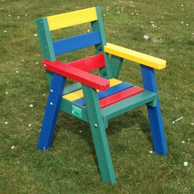 Junior Recycled Plastic Sloper Chair | Outdoor Seating | www.ee ...