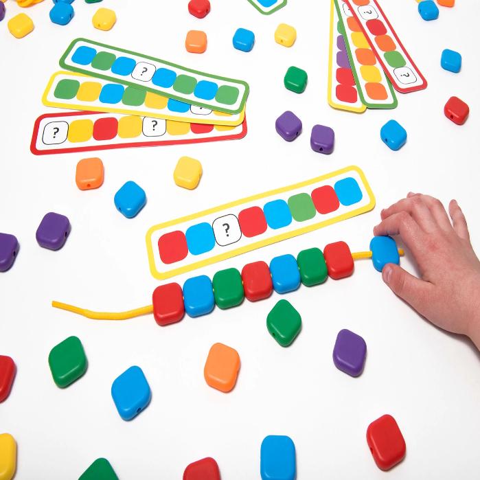 Lacing Colour Sequence Beads | Construction | www.ee-supplies.co.uk ...
