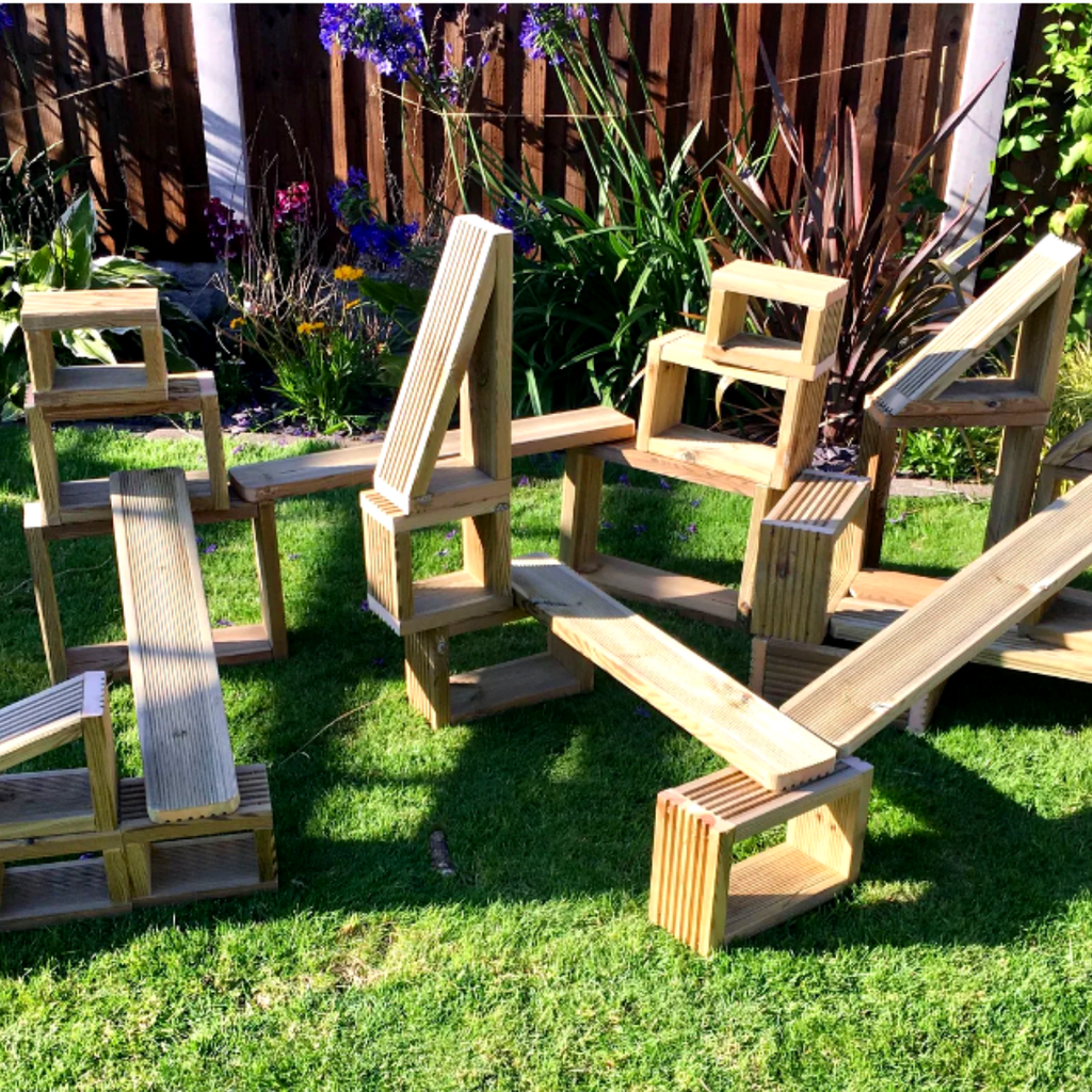 Large Wooden Blocks With Storage | Educational Equipment Supplies