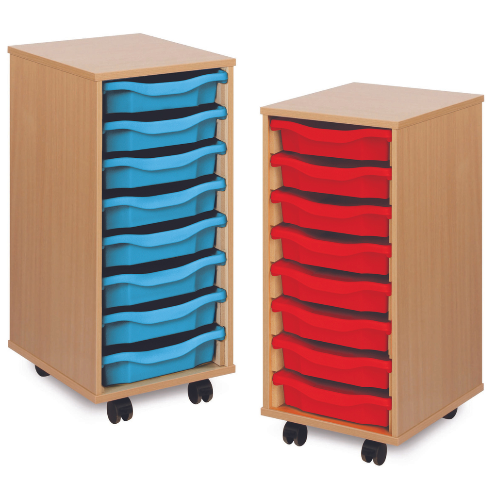 Super Value Tray Storage Unit x 8 Trays | Educational Equipment Supplies