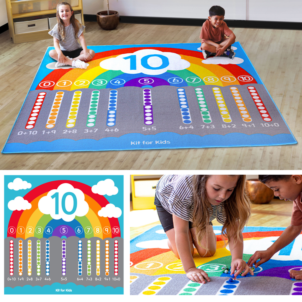 Number Bonds Carpet 2000 x 2000mm | Numeracy Carpets & Rugs | www.ee ...