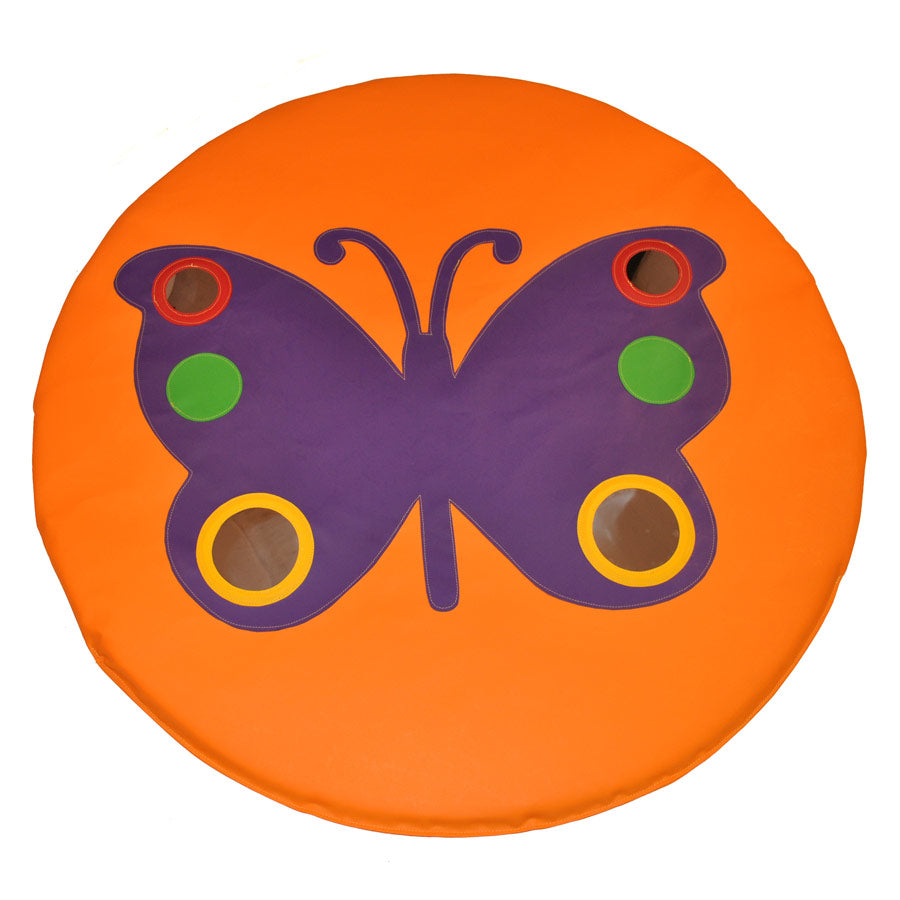 Nursery Butterfly Mirror Play Mat 95cm | Educational Equipment Supplies