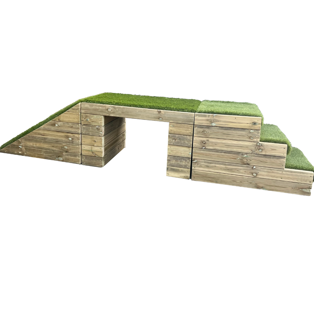 Grasses Topped Trail Blocks | Educational Equipment Supplies