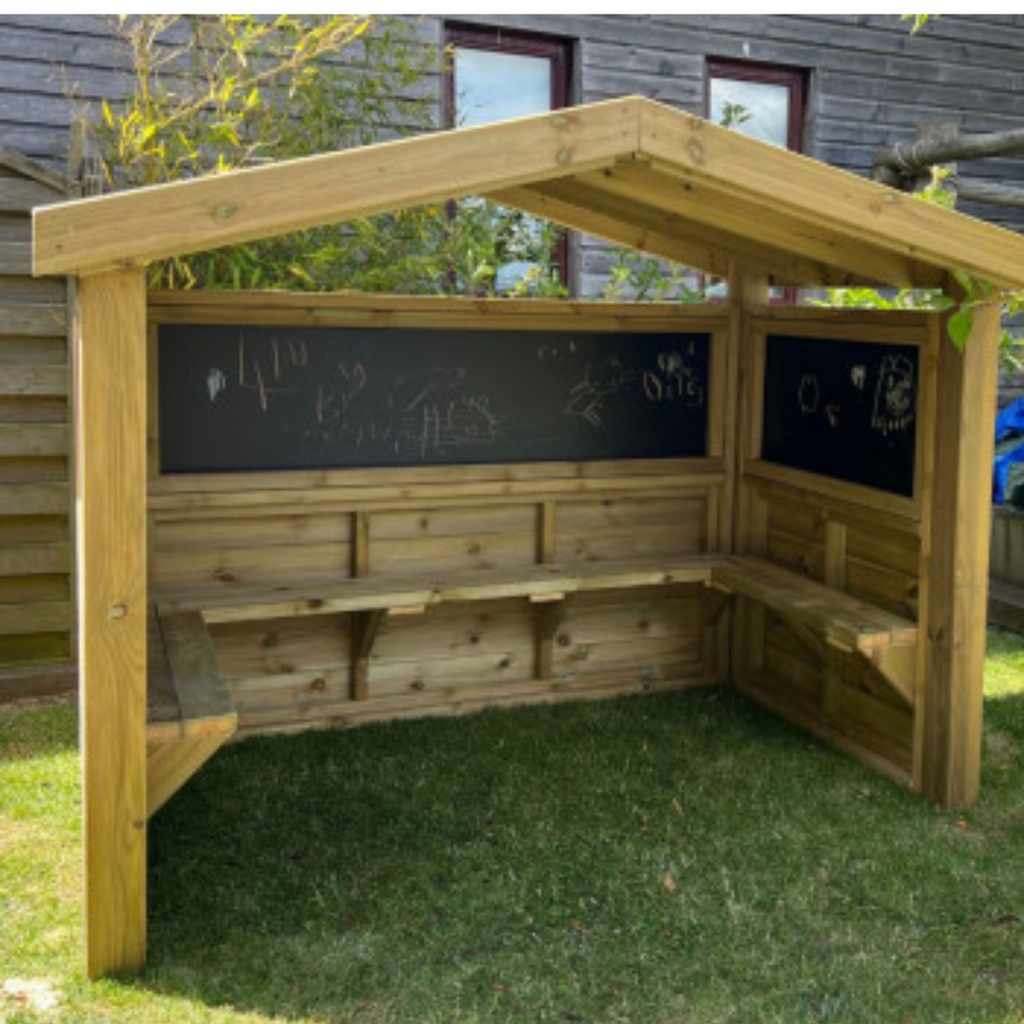 Children’s Outdoor Wooden Mark Marking Hut | Educational Equipment Supplies