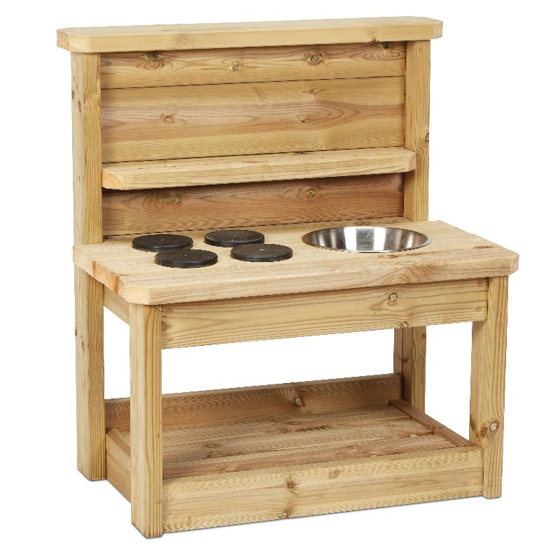 Playscapes Outdoor Wooden Small Mud Kitchen | Educational Equipment ...