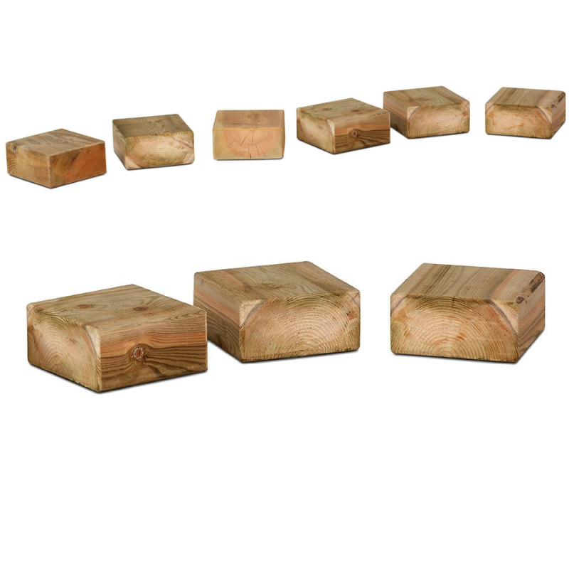 Millhouse Outdoor Wooden Step Blocks | Educational Equipment Supplies