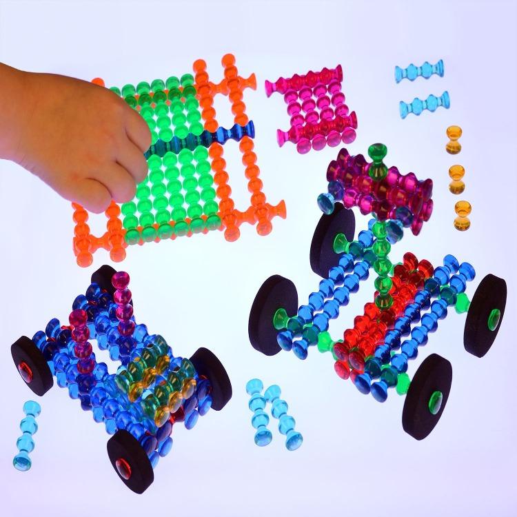 Playstix Translucent Construction Set | Educational Equipment Supplies