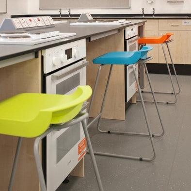 Postura + Classroom Low Back Stool H610mm | Educational Equipment Supplies