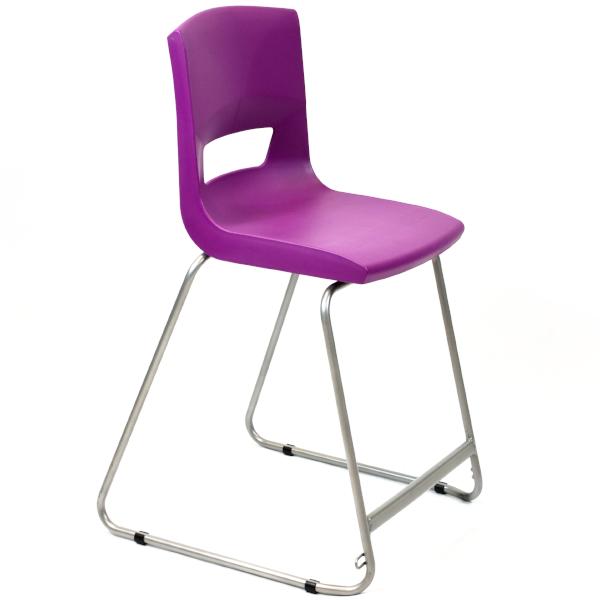 Postura + Classroom High Chair Stool H560mm | Educational Equipment ...