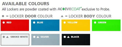 Probe Steel School Locker - Three Doors | Educational Equipment Supplies