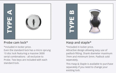 Probe Steel School Locker - Three Doors | Educational Equipment Supplies