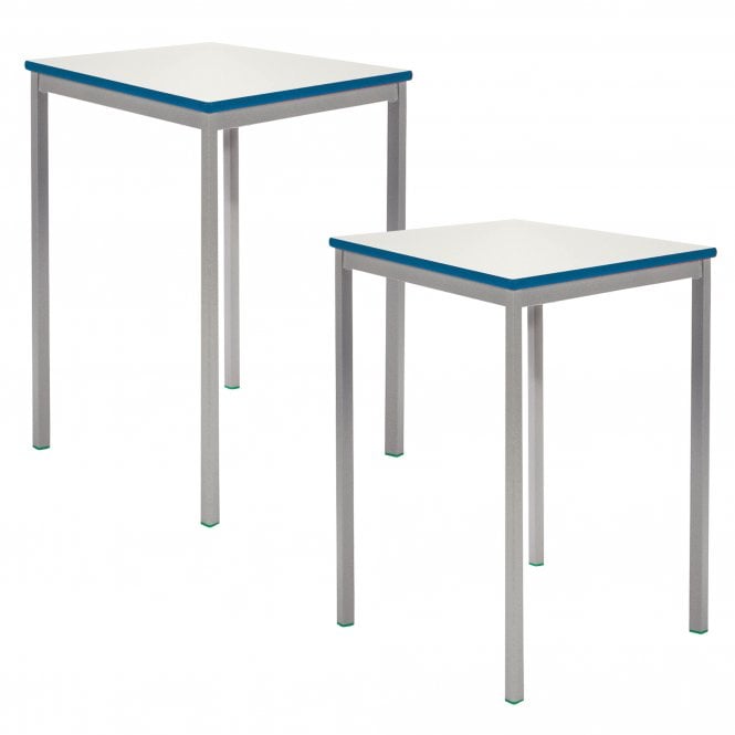 Dry Wipe Whiteboard Top Fully Welded Square Classroom Tables - Durafrom ...