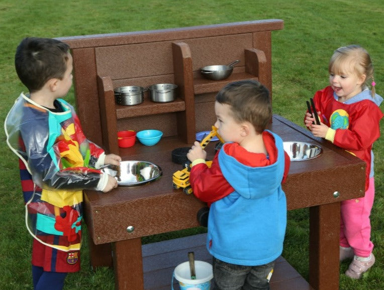 Composite Childrens Outdoor Mud Kitchen | Educational Equipment Supplies