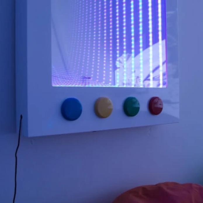 Sensory Interactive LED Infinity Panel With Built In Buttons 1200 x ...