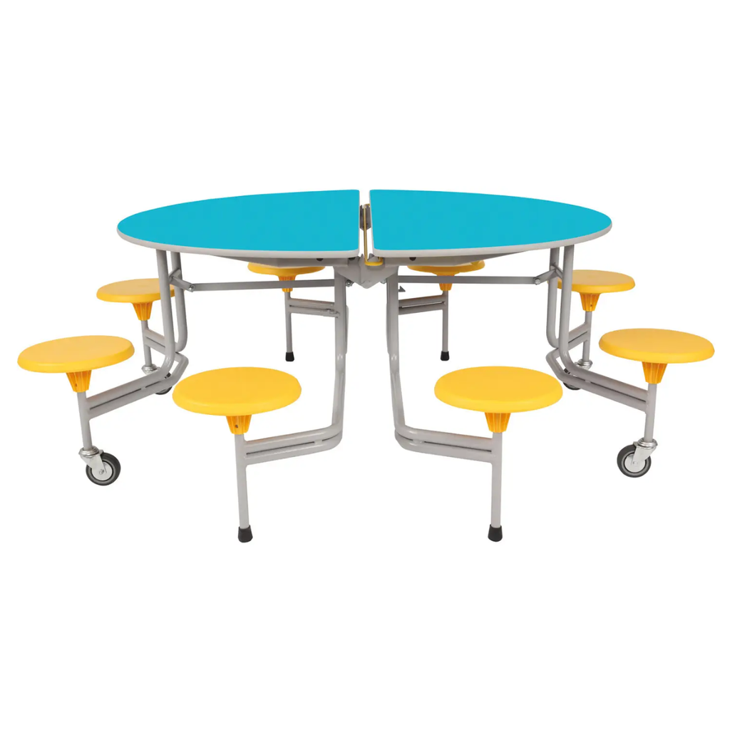 Sico 8 Seater Graduate Mobile Folding Oval Table Seating Unit - 8 ...