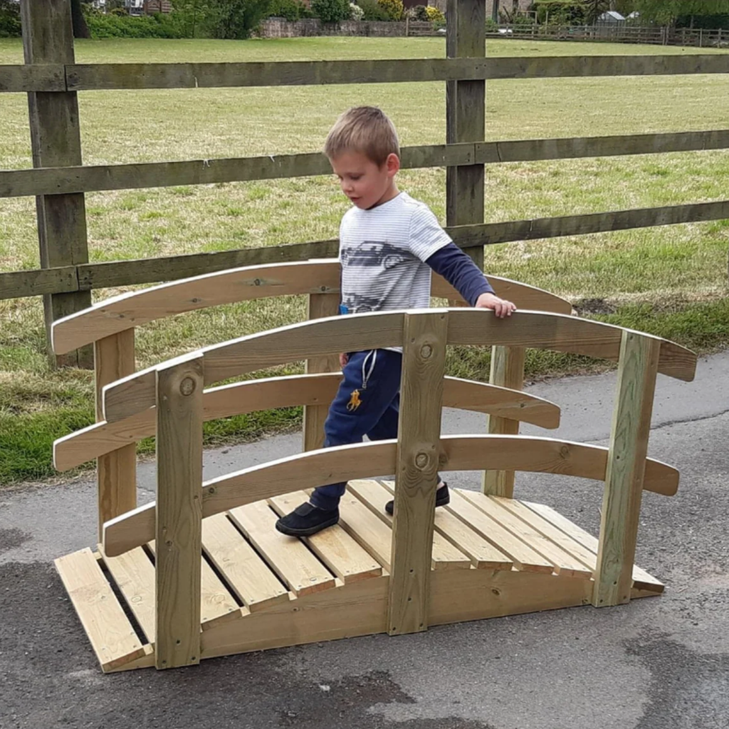 Outdoor Small Wooden Bridge | Educational Equipment Supplies