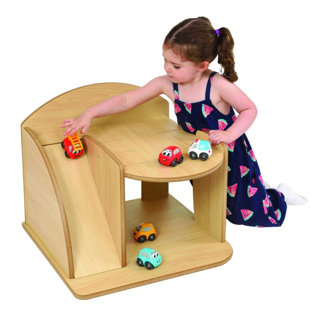Small World Wooden Play Garage - Maple | Educational Equipment Supplies