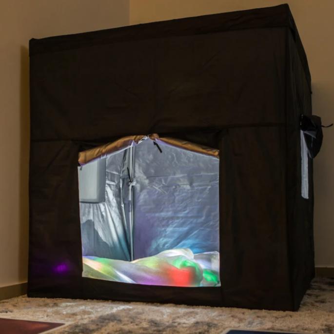 Large Square Dark Den | Educational Equipment Supplies